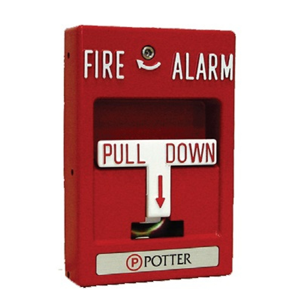 RMS-1T-WP POTTER | Weatherproof Pull Station — Next Security Corp