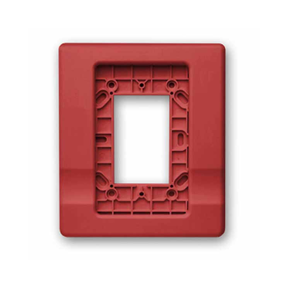 EG1RT KIDDE Red Trim Plate | 2-Gang/4" Square — Next Security Corp